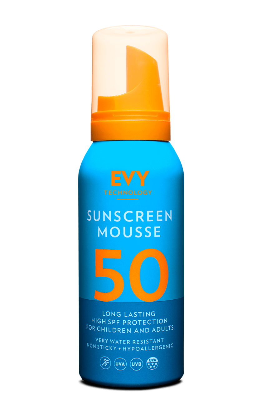 EVY Дълготраен Слънцезащитен Мус за Лице и Тяло SPF50 – NovaKoja